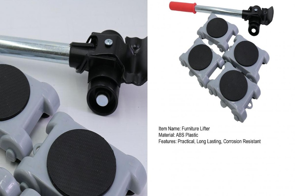 Heavy-duty Lifting Tool Steel Furniture Slider Set Easy-to-use Lifter ...