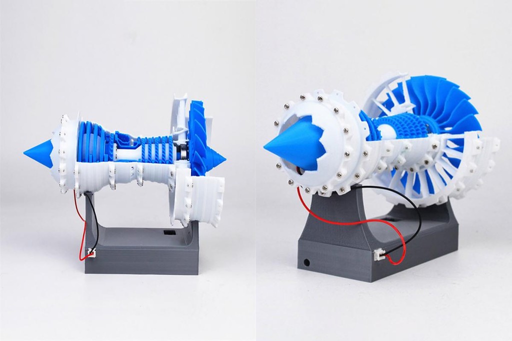 Science Literacy Learning Tool Educational Aviation Turbofan Engine ...
