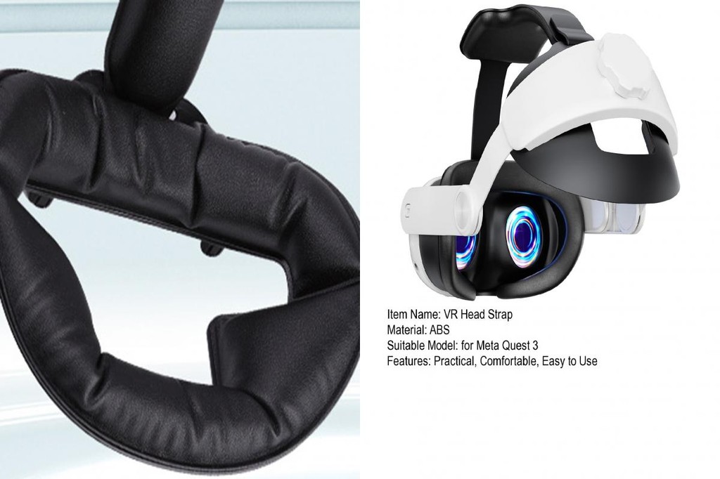 Tailor-made Replacement Headband Comfortable Adjustable Vr Head Strap ...