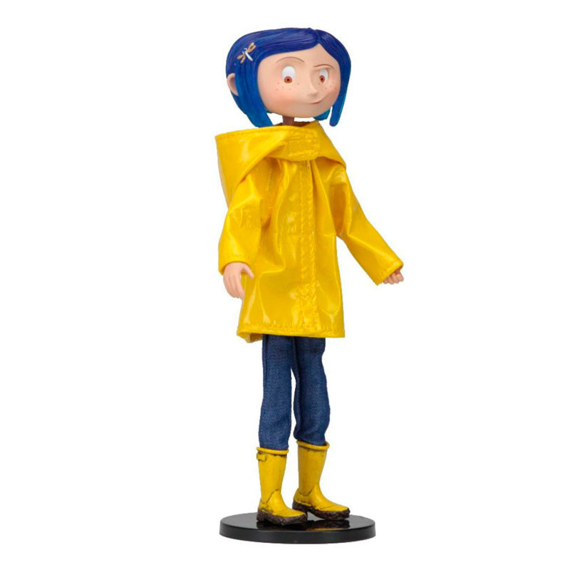 NECA Caroline Doll , Coraline En El Chubasquero De La Figura De Acción ...