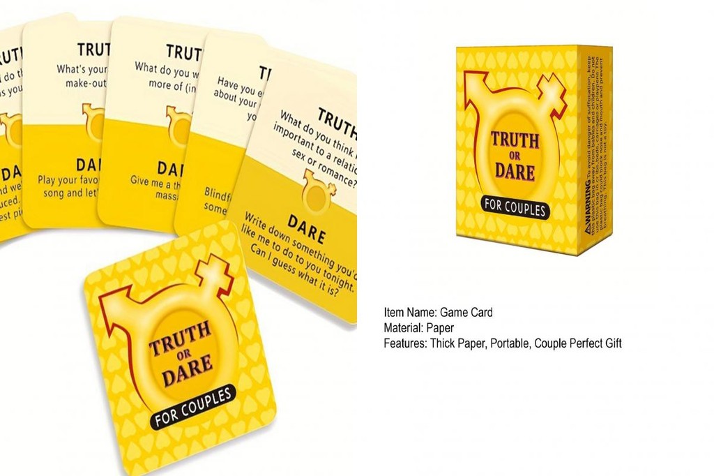 Intimacy Questions Answers Card Game Intimate Truth or Dare for Couples ...
