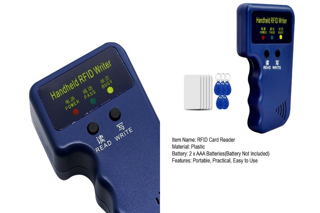 Rfid Card Reader Simple Operation Copier Portable 125khz Cloner Easy to ...
