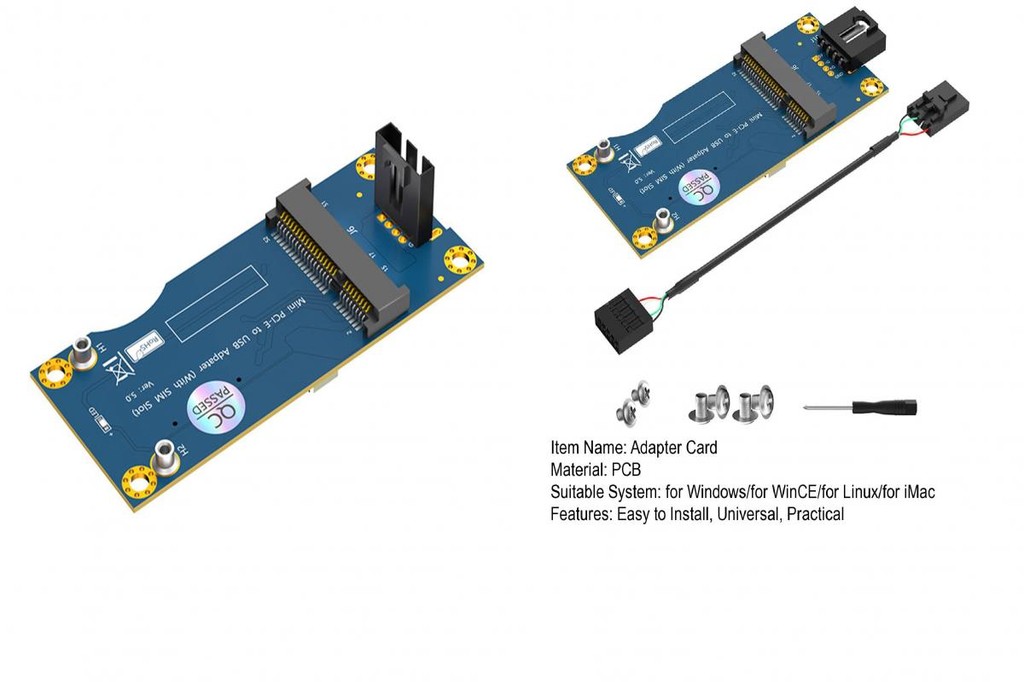 Wwan Card Driver Installation Mini Pci-e to Usb Adapter for Seamless 3g ...