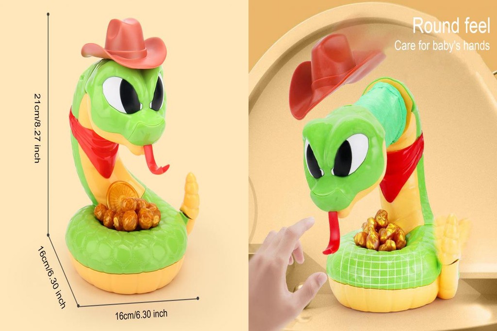 Electric Rattlesnake Toy Fun Cowboy-themed Toys Rattle Robber Snake ...