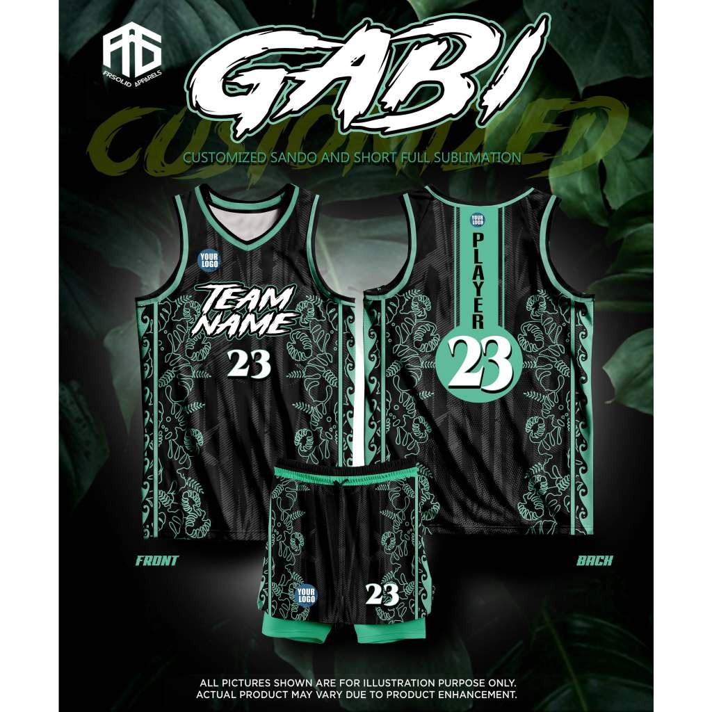Nombre Y Número Personalizados Gratuitos 】 GABI FR CONCEPT Baloncesto ...