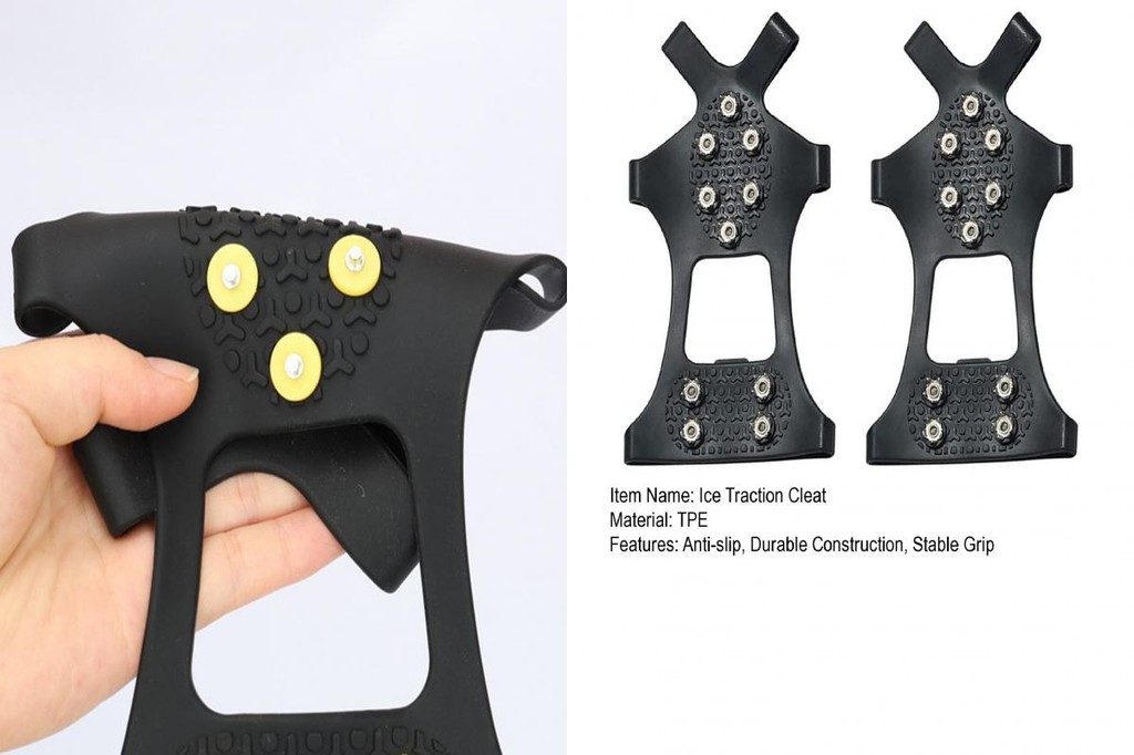 Silicone Binding Shoe Claws Reliable Non-slip Studs Anti-slip Snow ...