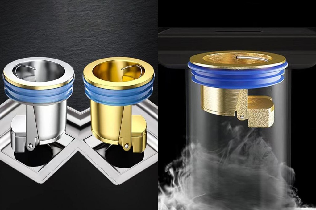 Prevent Clogging Floor Drain Insert Anti-backflow Shower with ...
