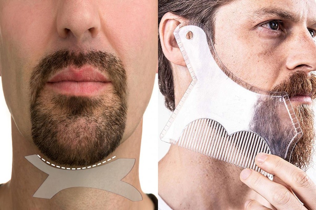 Beard Styling Template Shaper Tool Professional Shaping Set for Men ...