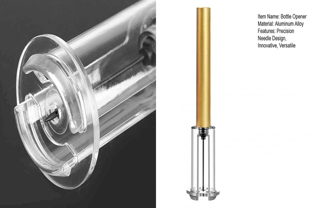 Zero Break Corkscrew Air Pump Cork Remover Easy Pressure Wine Opener ...