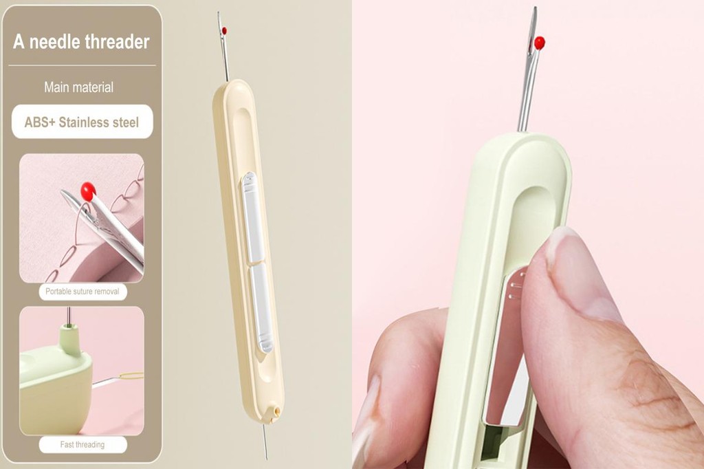 Variety of Needle Types Threader for Sewing 3 Pcs Automatic Threaders ...