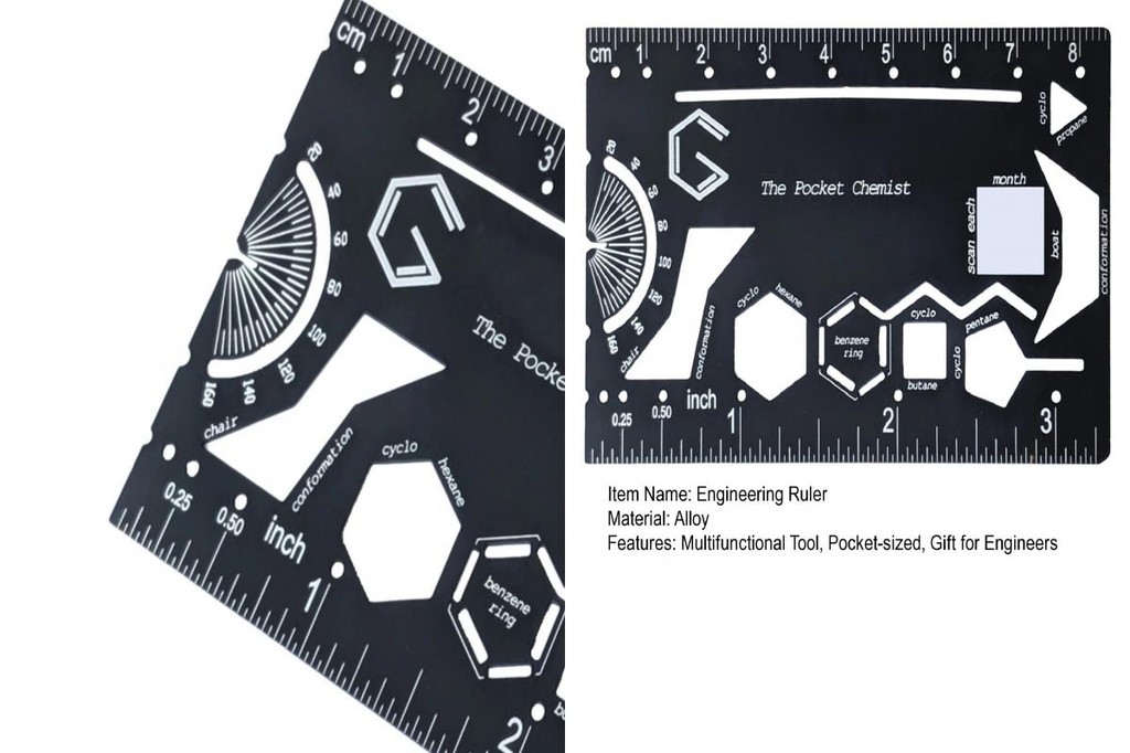 Stainless Steel Protractor Compass Ultimate At-work Companion ...