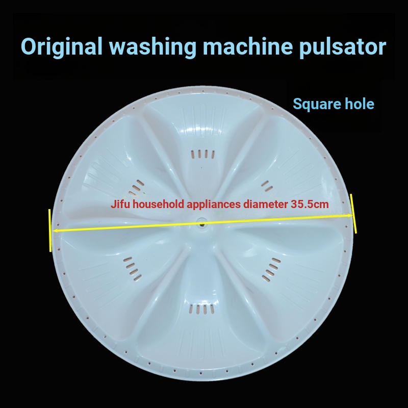 Accesorios Para Lavadora Xinle Xpb85-8168S Doble Tanque Lavadora Pulsador Agujero Cuadrado Hoja ...