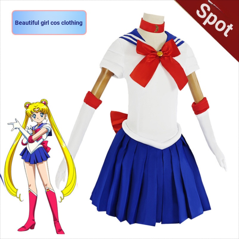 Sailor Moon Cos Sailor Moon Cos Luna Liebre 4a Generación Traje De ...