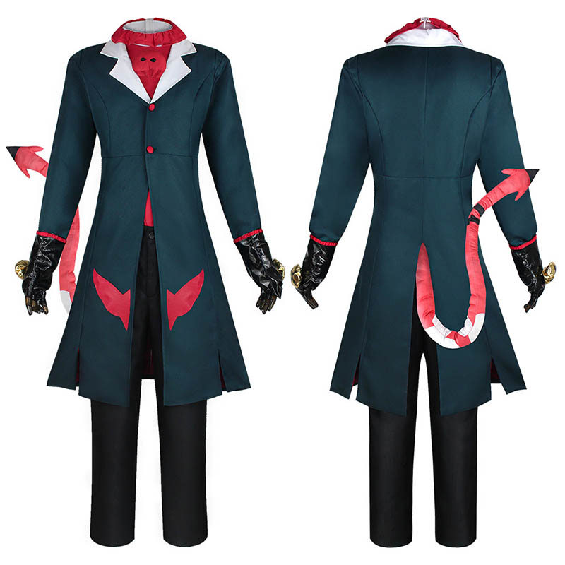 Hazbin Cosplay Costume Hotel Helluva Boss Blitzo Tail set Completo ...
