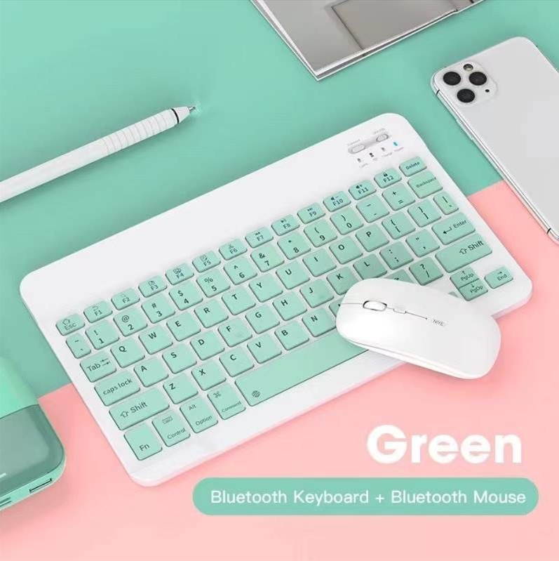 Pequeño Teclado Gaming 10 Pulgadas Inalámbrico Recargable Bluetooth ...