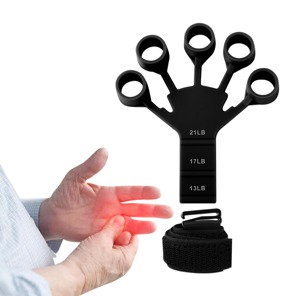 Rehabilitación Mano Resistencia Hand Grip Manual Español Fortalecedor ...