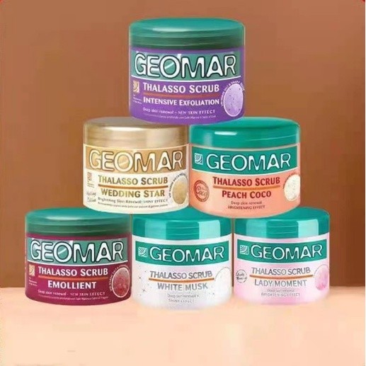 Geomar Body Scrub Jillma Exfoliante De Piel Muerta De Pollo Blanqueador ...